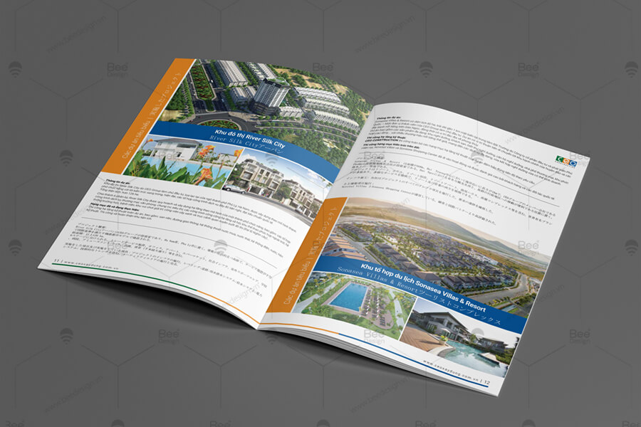 Thiết kế Profile xây dựng Tập Đoàn C.E.O - Webee Group