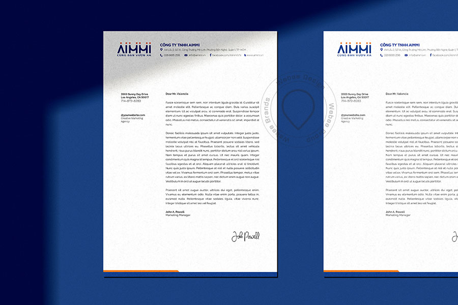 Thiết kế Logo Aimmi - Webee Group