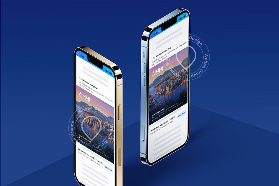 Thiết kế Logo Aimmi - Webee Group