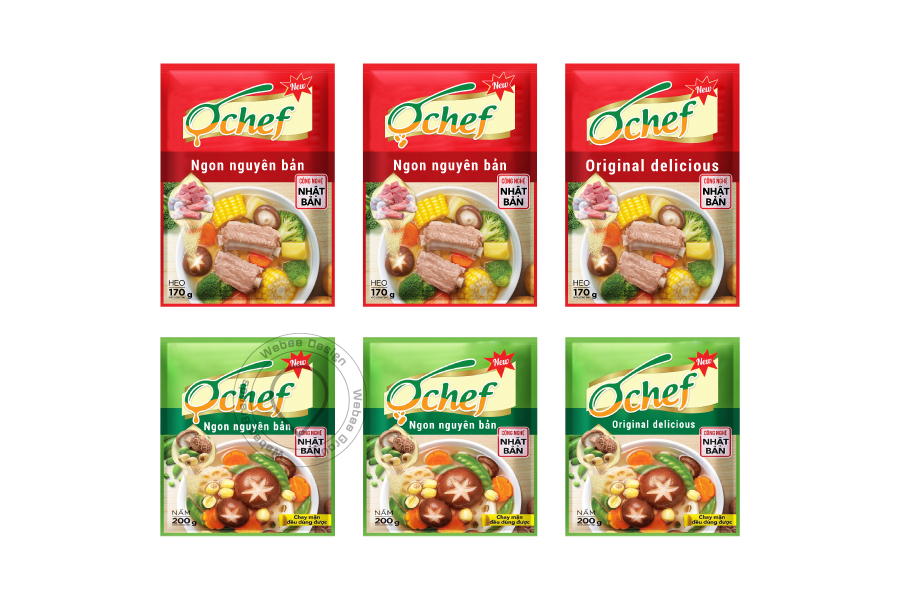 Thiết kế Logo Ochef - Webee Group