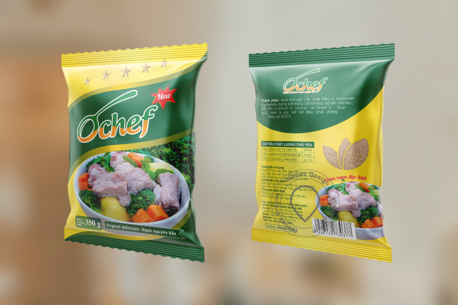 Thiết kế Logo Ochef - Webee Group