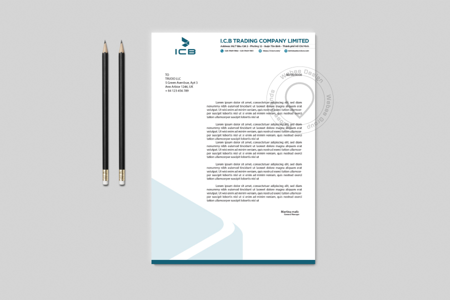 Thiết kế Logo ICB Company - Webee Group