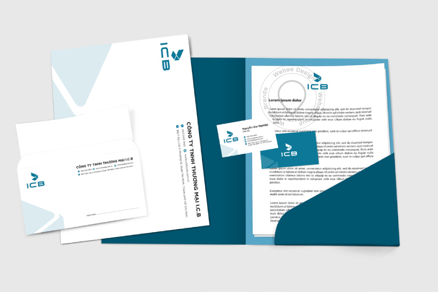 Thiết kế Logo ICB Company - Webee Group