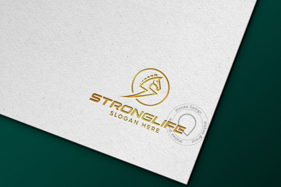 Thiết kế logo StrongLife - Webee Group