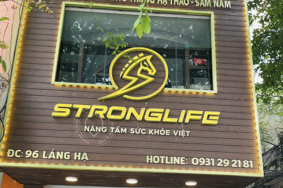 Thiết kế logo StrongLife - Webee Group